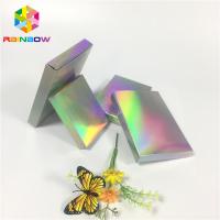 China Recyclable Custom Printed Paper Boxes Folding Hologram Gift Card Fleixble Packaging for sale
