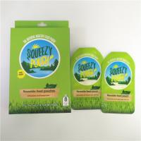 China Reusable Spout Pouch Packaging BPA Free Custom Printed Double Zipper With Nozzle for sale