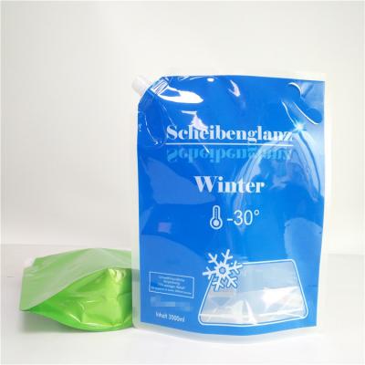 China Plastic Foldable Spout Bags Packaging Bpa Free 3L 5L 10L For Drinking Water for sale