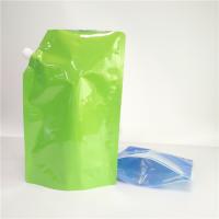 China Plastic Foldable Spout Bags Packaging Bpa Free 3L 5L 10L For Drinking Water for sale
