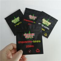 China Aluminum Foil Zip Lock Plastic Pouches Packaging Resealable Three Side Sealed for sale