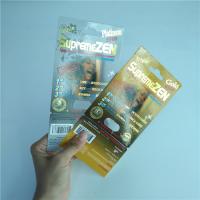 China Premier ZEN Blister Pack Packaging Metallic Silver Paper Card For Male Enhancer Capsule for sale