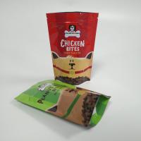 China k Foil Pouch Packaging Pet Food Bag 120 Micron Thickness With Clear Window for sale