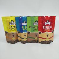 China k Foil Pouch Packaging Pet Food Bag 120 Micron Thickness With Clear Window for sale
