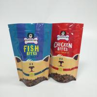 China k Foil Pouch Packaging Pet Food Bag 120 Micron Thickness With Clear Window for sale