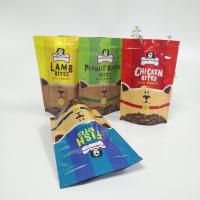 China k Foil Pouch Packaging Pet Food Bag 120 Micron Thickness With Clear Window for sale