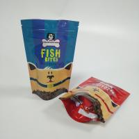 China k Foil Pouch Packaging Pet Food Bag 120 Micron Thickness With Clear Window for sale