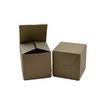 China Foldable Recycled Soap Packaging Flat Pack Cardboard Boxes Essential Oil Perfume Bottle for sale