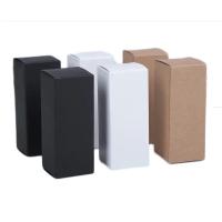 China Foldable Recycled Soap Packaging Flat Pack Cardboard Boxes Essential Oil Perfume Bottle for sale