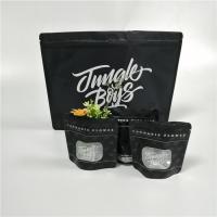 China 3.5g 28g Stand Up Zipper Pouch Bags Smell Proof Customized For Weed / Tobacco Leaf for sale