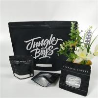 China 3.5g 28g Stand Up Zipper Pouch Bags Smell Proof Customized For Weed / Tobacco Leaf for sale