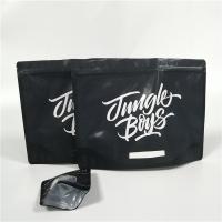China 3.5g 28g Stand Up Zipper Pouch Bags Smell Proof Customized For Weed / Tobacco Leaf for sale