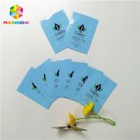 China Multi - Colored Pastel Mylar Foil Heat Seal Bags Top Open With Tear Notch 6x9cm for sale