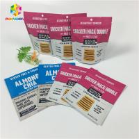 China Gravure Printing Stand Up k Packing Bags Vanilla Coffee / Milk Protein Powder for sale