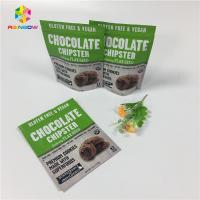 China Gravure Printing Stand Up k Packing Bags Vanilla Coffee / Milk Protein Powder for sale