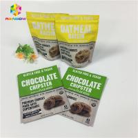 China Resealable Snack Food Packaging Bags Protein / Milk Powder Lamination Aluminum Foil Zip Lock for sale