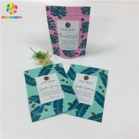 China High Barrier Aluminum Foil Custom Printed Snack Bags For Sea Salt / Body Scrub for sale