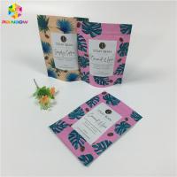 China High Barrier Aluminum Foil Custom Printed Snack Bags For Sea Salt / Body Scrub for sale