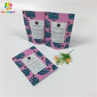 China High Barrier Aluminum Foil Custom Printed Snack Bags For Sea Salt / Body Scrub for sale