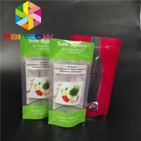 China Biodegradable Aluminum Foil Stand Up Pouch Packaging Bath Crumble Salt Body Bag for sale