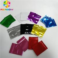 China Colorful Plastic Pouches Packaging Heat Seal Aluminum Foil Bags Smell Proof for sale