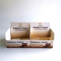 China Eco Friendly Kraft Paperboard Box , Foldable Counter Display Box For Chocolate for sale