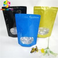 China 3.5g Seed Powder Foil Pouch Packaging Plastic Heat Seal Bags With Clear Window for sale