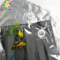China 5L 10L Aluminum Foil Laminated Spout Bags Packaging Custom Water Oil Wine Applied for sale