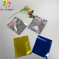 China Mylar Bag Stand Up Spout Pouch Transparent Front Foil Three Sides Heat Seal for sale