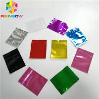 China Mylar Bag Stand Up Spout Pouch Transparent Front Foil Three Sides Heat Seal for sale