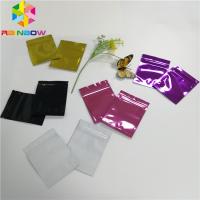 China Mylar Bag Stand Up Spout Pouch Transparent Front Foil Three Sides Heat Seal for sale