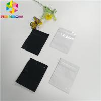 China Transparent Front Foil Packaging Bags Holographic Smell Proof Heat Seal Recyclable for sale