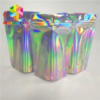 China Cosmetics Hair Extension Plastic Pouches Packaging Reusable Mylar k Bag for sale