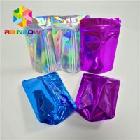 China Cosmetics Hair Extension Plastic Pouches Packaging Reusable Mylar k Bag for sale