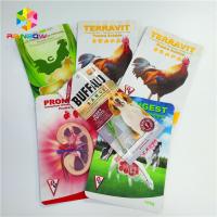 China Mylar Laminated Plastic Pet Food Pouch Custom Glossy Surface With Clear Window for sale