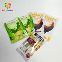 China Mylar Laminated Plastic Pet Food Pouch Custom Glossy Surface With Clear Window for sale