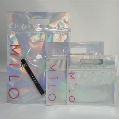 China Food Grade Foil Plastic Pouch Packaging Custom Gravure Printing Hologram Bags for sale