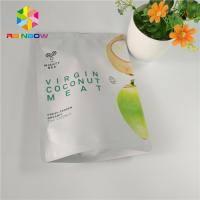 China Clear Window Matte Plastic Pouches Packaging Aluminum Foil Crystal Bath Salt Heat Sealing for sale