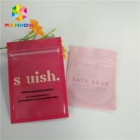 China Smell Proof Laminated Mylar k Stand Up Pouches Clear Custom Printing Logo for sale