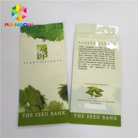 China Smell Proof Laminated Mylar k Stand Up Pouches Clear Custom Printing Logo for sale