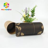 China Brown Composite Push Up Paper Tube Packaging Offset Printing For Garden Tools for sale