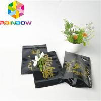 China Logo Custom Plastic Pouches Packaging Glossy Foil Weed Seed Mylar Zipper Doypack Bags for sale