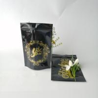 China Logo Custom Plastic Pouches Packaging Glossy Foil Weed Seed Mylar Zipper Doypack Bags for sale