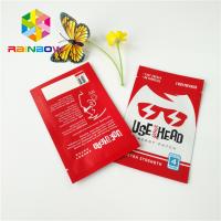 China Plastic Self Sealing Smell Proof Makeup Packaging Bag Laminated Foil Moisturizing Emulsion for sale