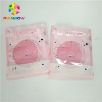China Menstrual Cup Stand Up Pouch Heat Sealed Microwave Sterilizer Bag With Clear Wind for sale