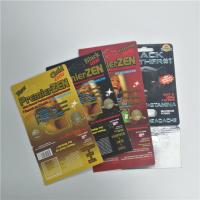 China Premizer Zen Blister Card Packaging Display Blister Packaging for Male Enhancement Pills Pack for sale