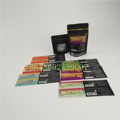 China Moisture Proof 3.5g Zipper Top Bag , Stand Up Pouch Jungle Boy Sticker Mylar Packaging for sale