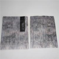 China Zip Lock Bottom Gu Cosmetics Packaging Plastic Stand Up Mylar Pouch With Clear Front for sale