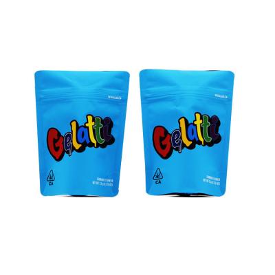 China Durable Herbal Incense Packaging Mini k Weed Mylar Plastic California Cookies Bags for sale