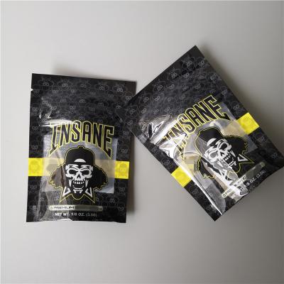 China Smell Proof Packing k Plastic Bags California Cookies Packaging Matte Surface for sale